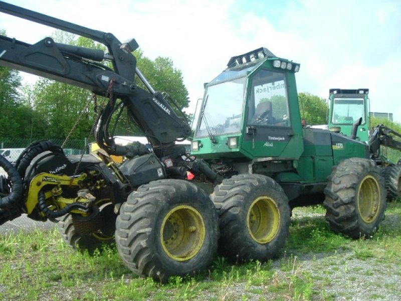 Timberjack 1270 A mit Loglift 200 V Harvesteraggregat 746C Vollernter ...
